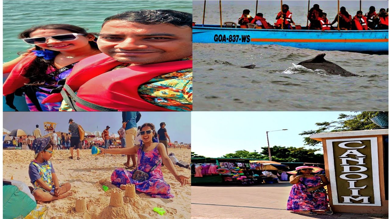 Goa- Dolphin point aar Candolim Beach bhromon - YouTube