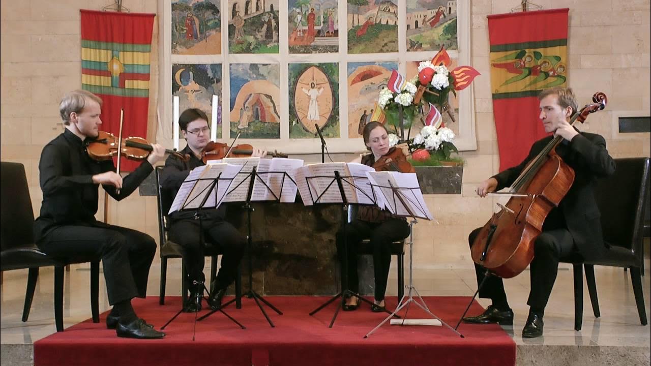Koncz Quartett - LUDWIG VAN BEETHOVEN - String Quartet No. 12, Op. 127 - YouTube