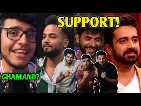 Triggered Insaan Ghamandi | Avinash Sachdev & round2hell Support Elvish ...