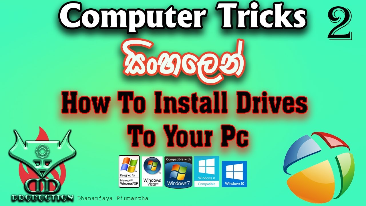 How To Update Drivers Sinhala | Computer Tricks - YouTube