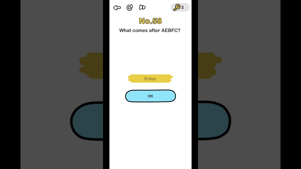 Brain Out Level 58 - What comes after? - YouTube