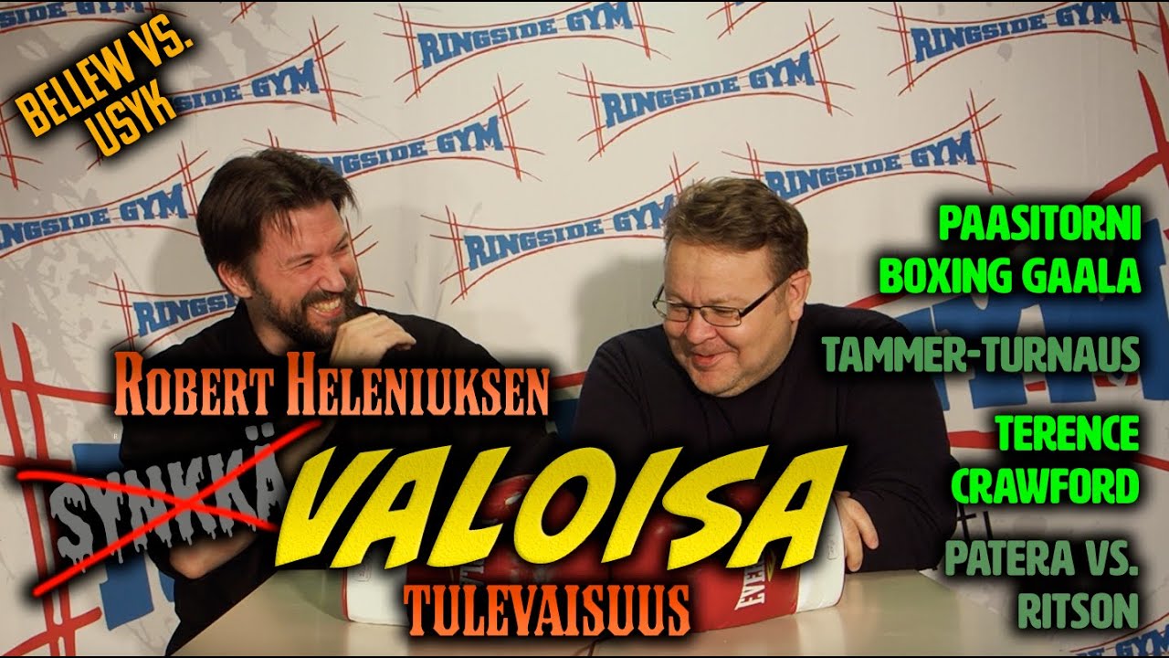 Ringside Studio 26: Robert Heleniuksen väkevä paluu, Patera–Ritson ...