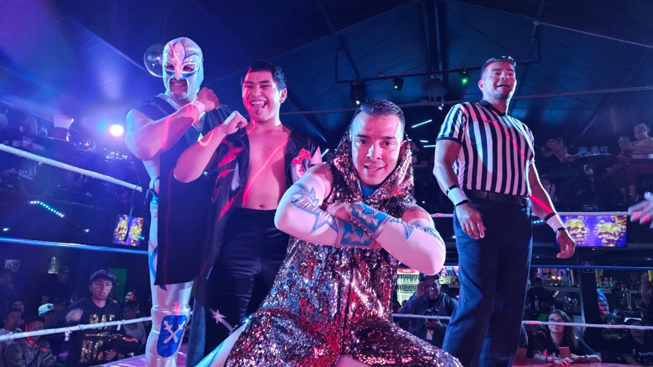 Baby Star, Steve Manson y el Mosquetero vs Black Shadow II Jr, Osiris y ...