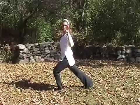 Mulan Quan, bare hand form with Alexia Rees - YouTube