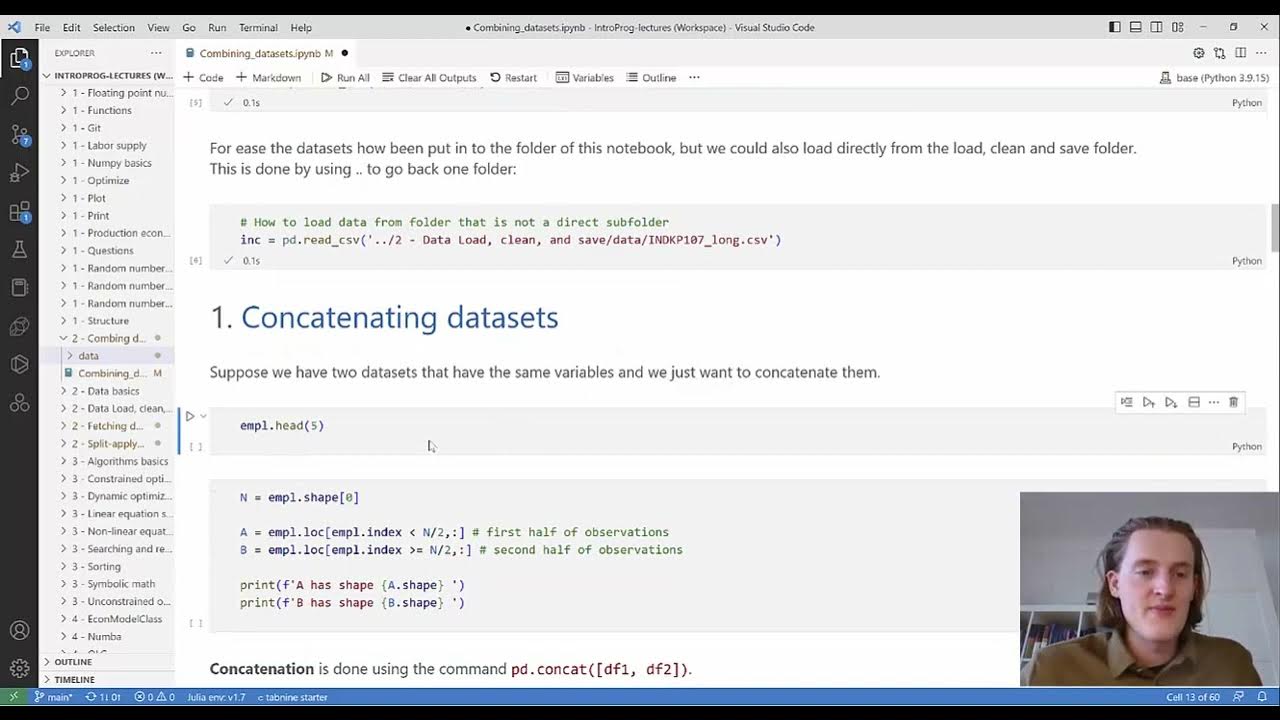 2 - Combining datasets - YouTube