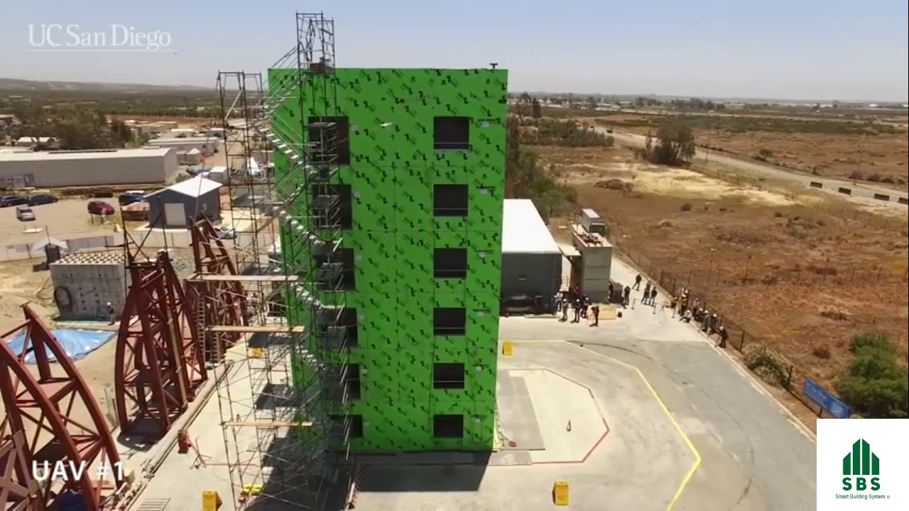 Smart Building System Seismic Testing - YouTube