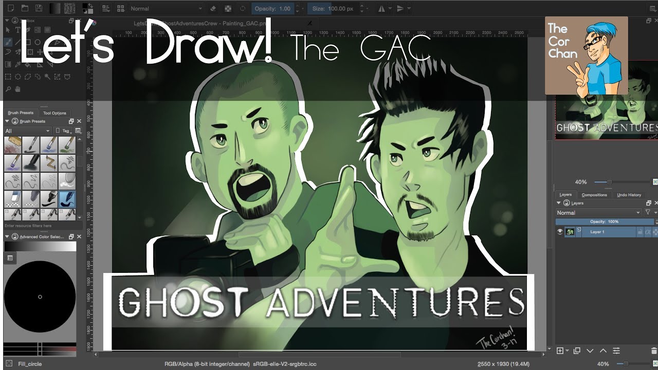 Let's Draw - THE GAC - GHOST ADVENTURES - YouTube