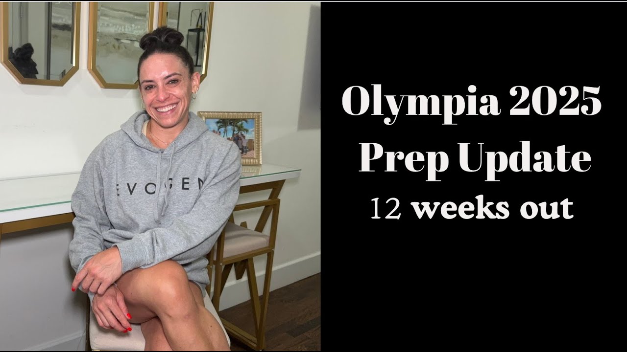 JACLYN BAKER-OLYMPIA 2025 Prep Update- 12 weeks out - YouTube