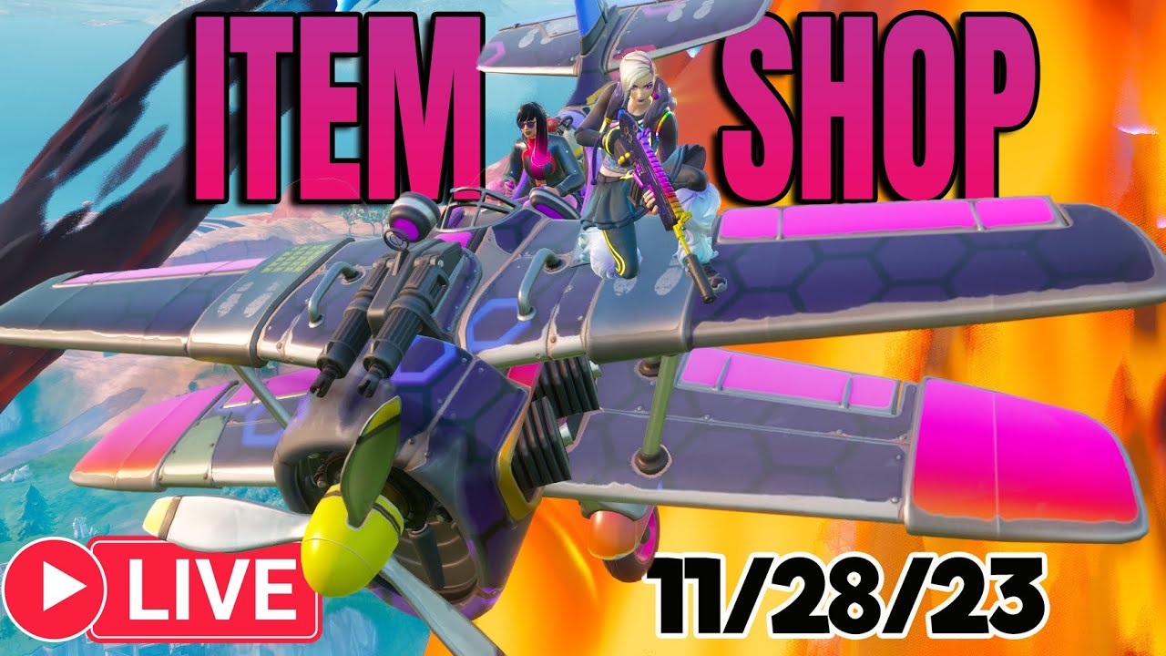 Fortnite *ACTUAL* Live Item Shop Review: 11/28/23 - YouTube