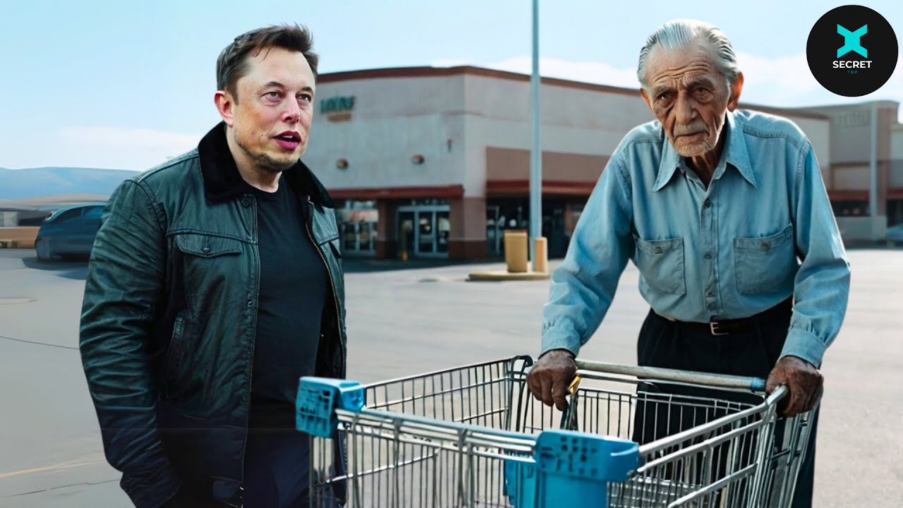 Elon Musk Notices 90 Year Old Pushing Carts at a Grocery Store, Then ...