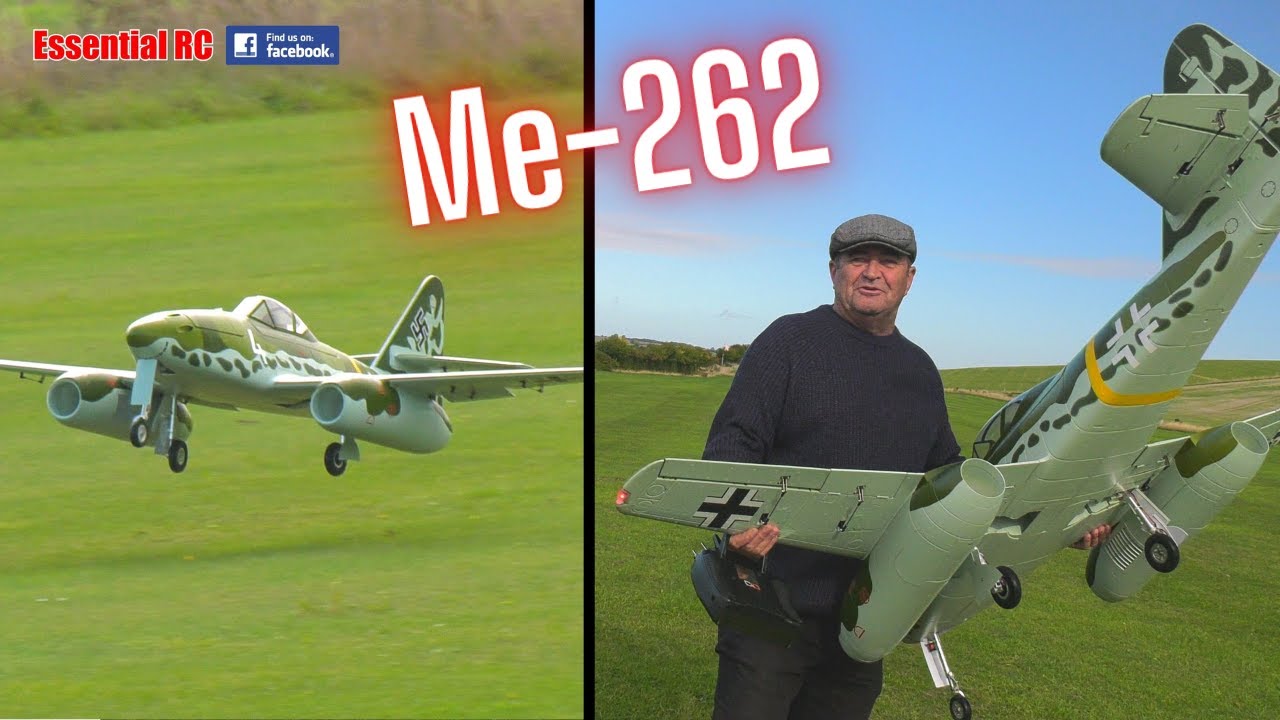 HSD Me-262 PNP twin EDF JET ! Piloted by Paul | NLMFC Fly-In 2022 - YouTube