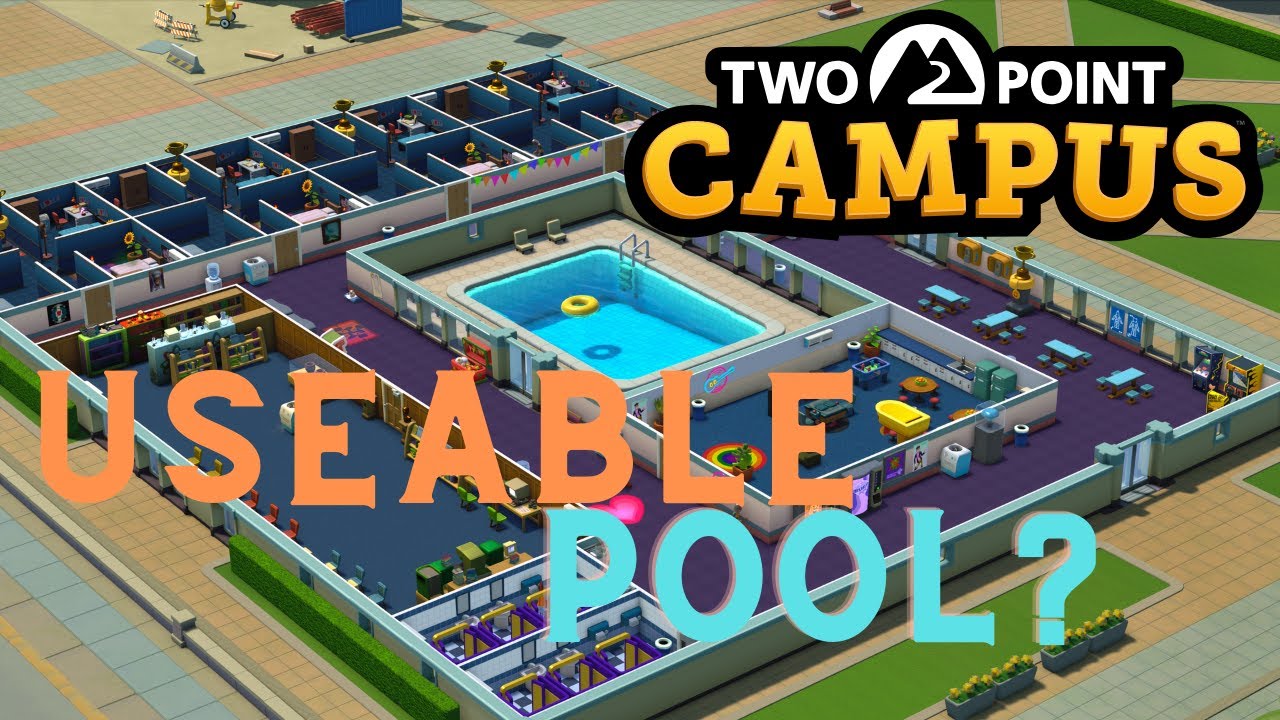 The Level Of Detail In This Campus Is INSANE! - Two Point Campus - YouTube