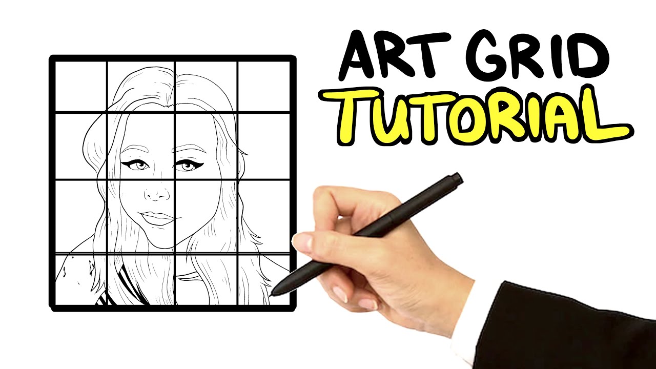How To Use A Reference Grid For Drawing Portrait Art Tutorial YouTube how-to-use-a-reference-grid-for-drawing-portrait-art-tutorial-youtube