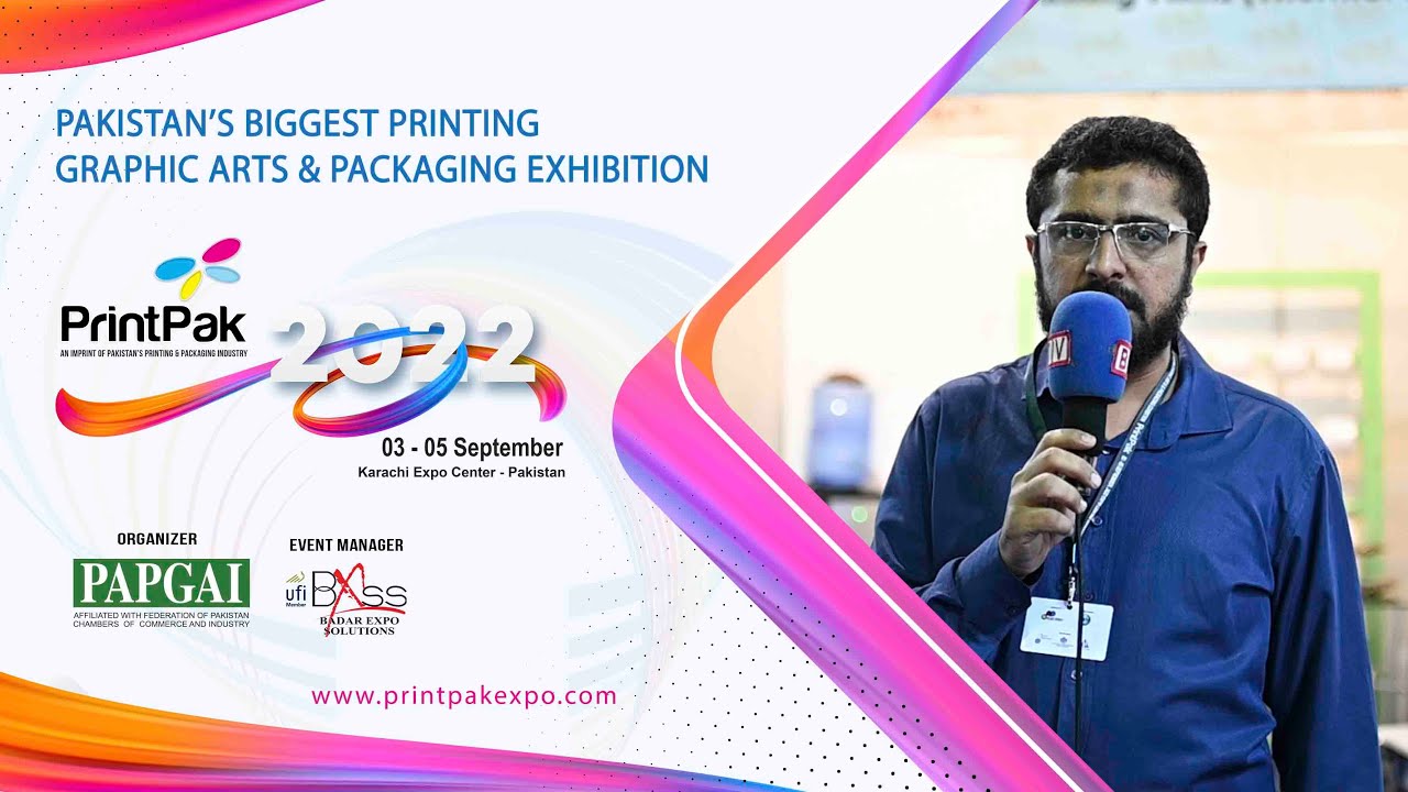 Mr. Muhammad Ebrahim (CEO FM Traders) Participates in PrintPak 2022 ...