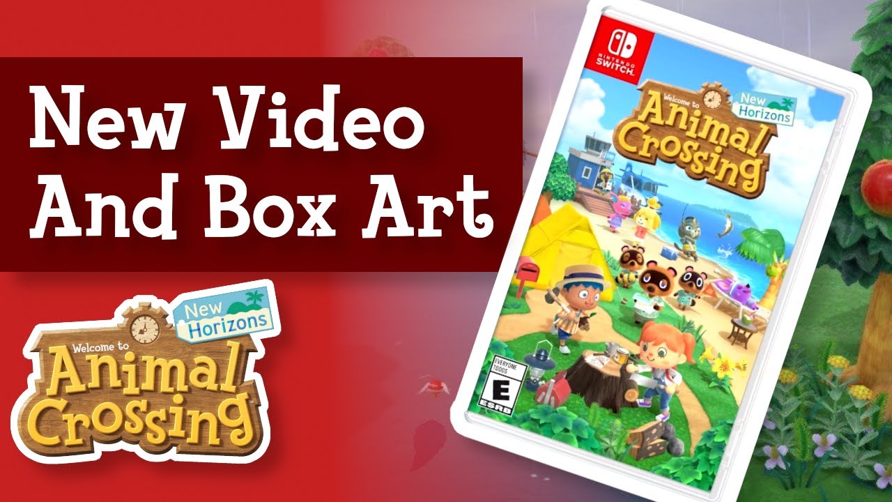 BOX ART + NEW VIDEO ANALYSIS: Animal Crossing New Horizons New Trailer ...