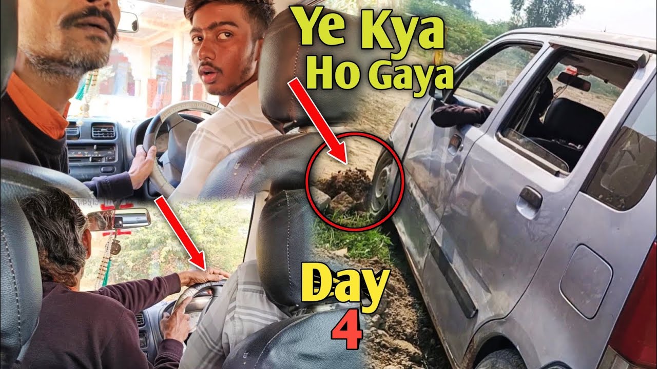 Ye Kya Ho Gaya Car Sikhte Time 😱 || Day 4 || Its Divyansh Vlogs - YouTube