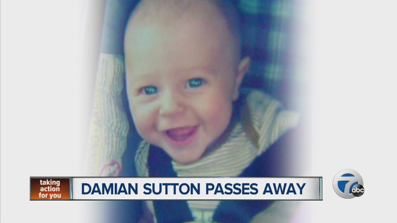 2-year-old Damian Sutton dies - YouTube