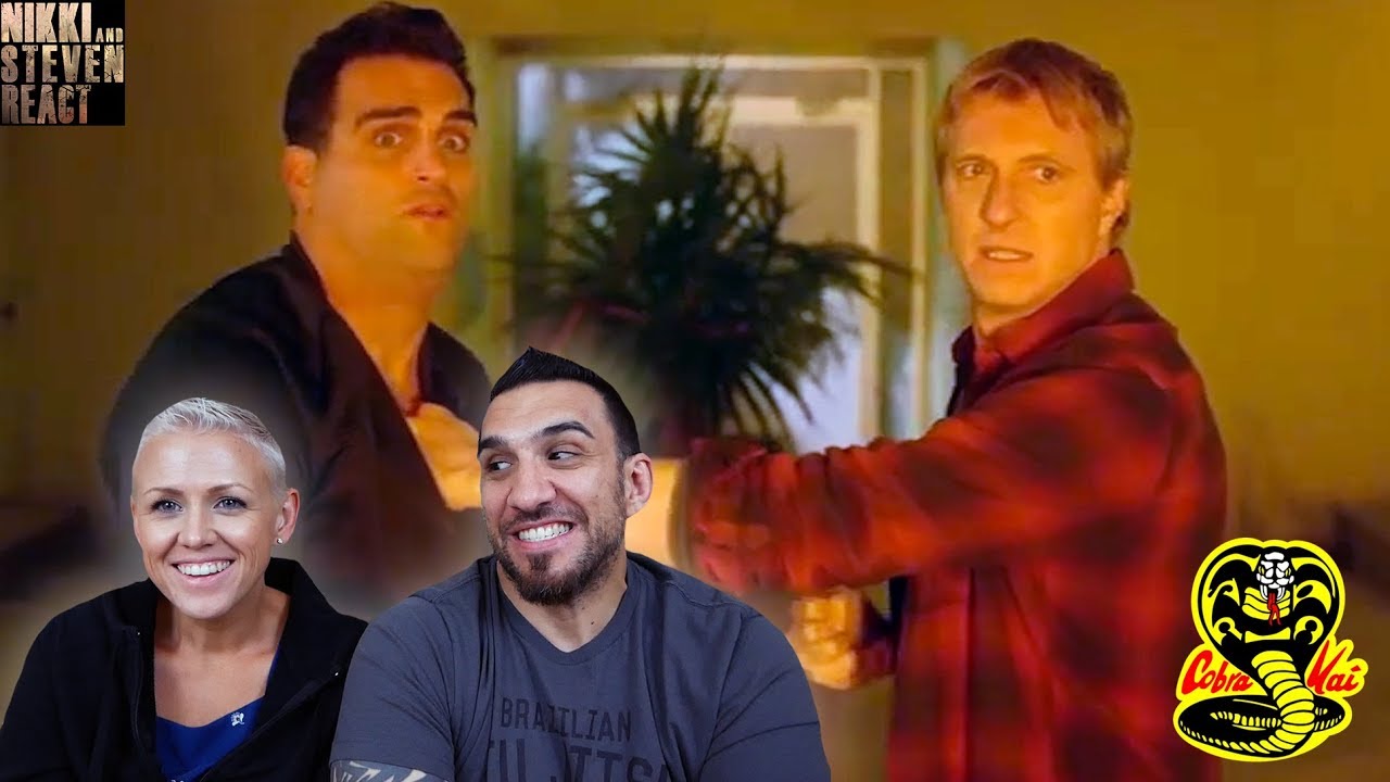 Cobra Kai Season 1 Episode 8 Molting Reaction Youtube