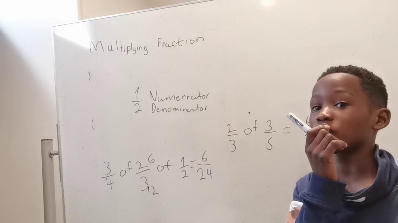 Multiplying FractionS Maths Antics - YouTube