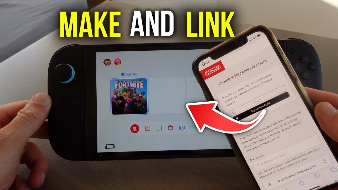 How To Make and Link Nintendo Account To Nintendo Switch 2 - YouTube