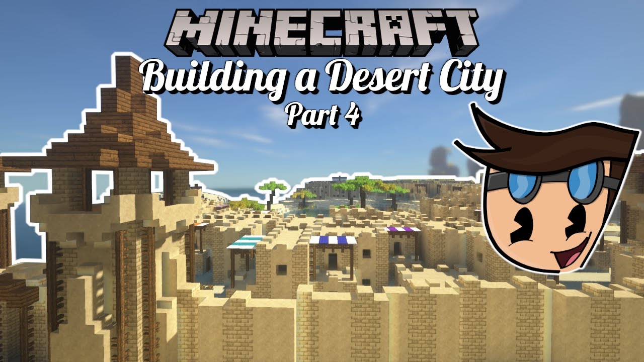 Building a Desert Port City in Minecraft 1.16 Part 4 | Timelapse - YouTube