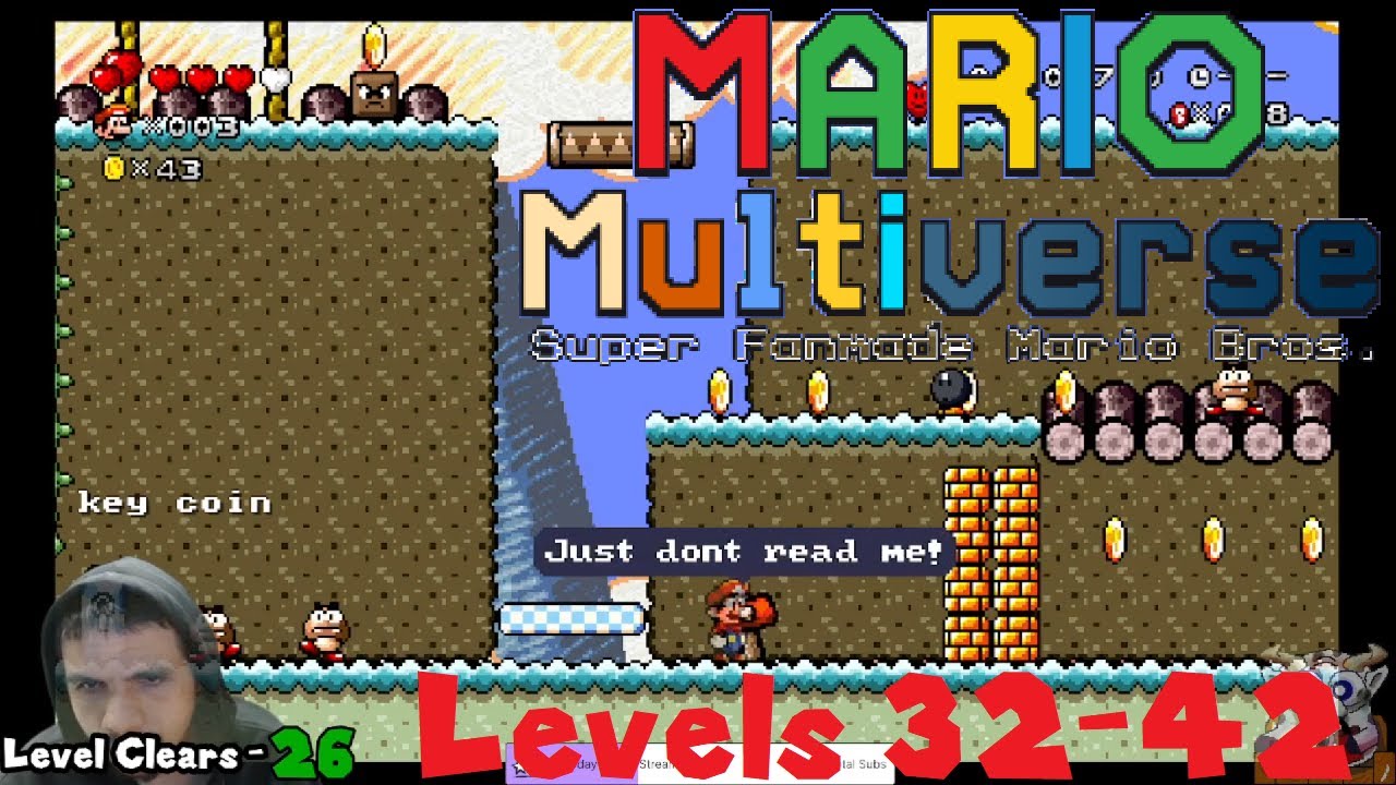 Clearing all Mario Multiverse Levels 32-42 - YouTube