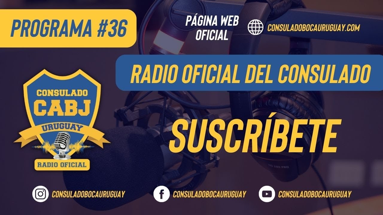 Programa #36 Radio Oficial Del Consulado - 7 de Octubre 2023. - YouTube