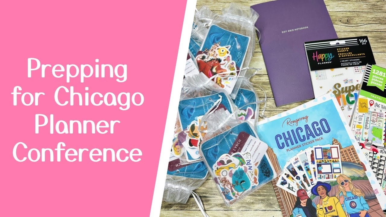 Prep With Me for Chicago Planner Conference 2024 - YouTube
