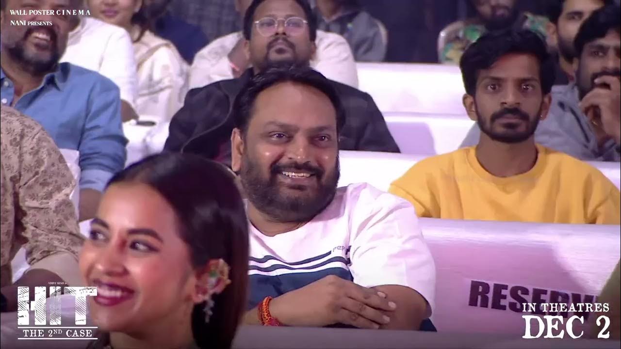 Director Sailesh Kolanu Superb Speech @ HIT 2 Pre Release Event - YouTube