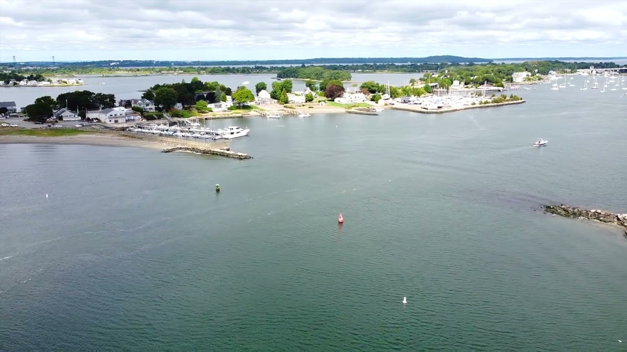 Grinnell's Beach: Tiverton, RI - Drone Cinematography - YouTube