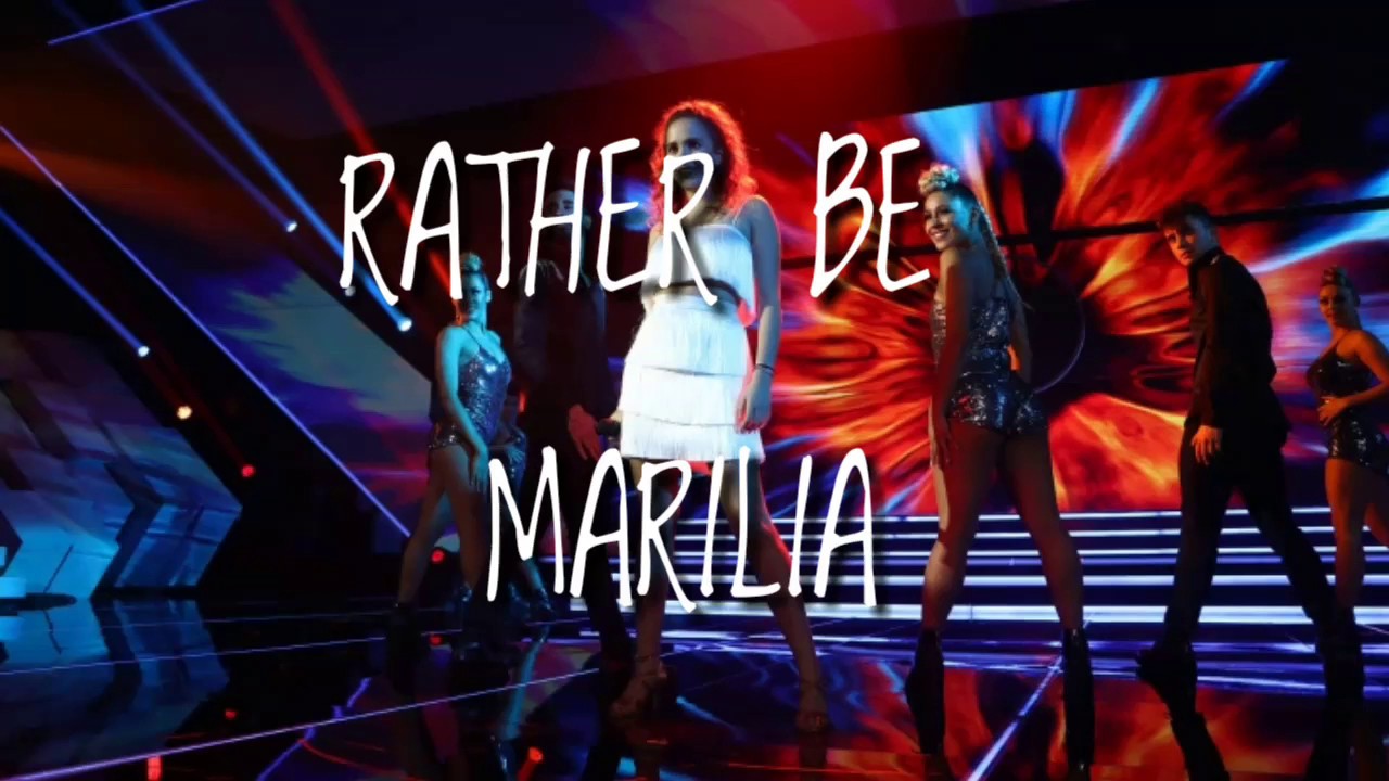 MARILIA - RATHER BE (LYRIC/LETRA) - YouTube