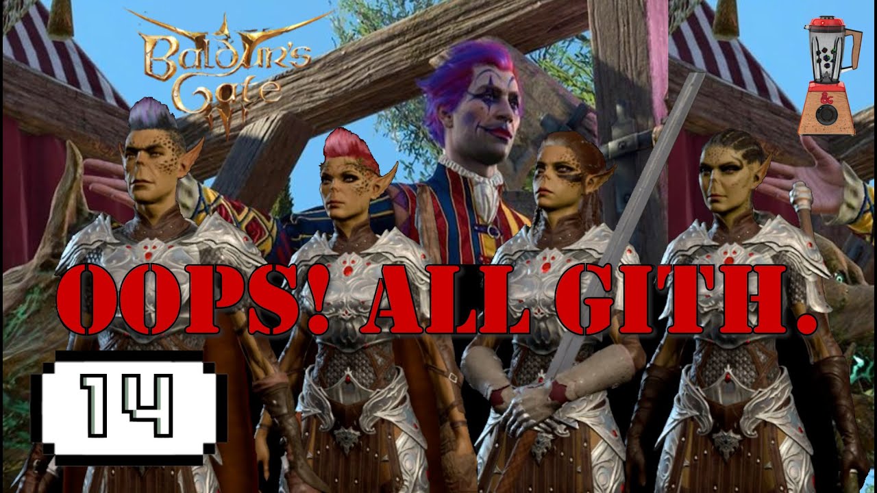 To the Circus and Redemption from Vlakith! | All Gith party Baldurs ...