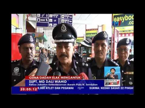 GUNA DADAH ELAK MENGANTUK - 2 PEMANDU BAS EKSPRES DITAHAN [11 JULAI 2016] - YouTube