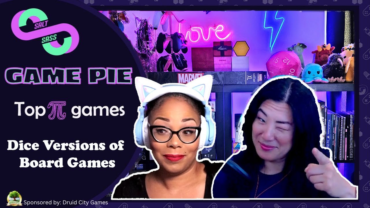Game Pie - Dice Versions of Board Games | Salt and Sass - YouTube