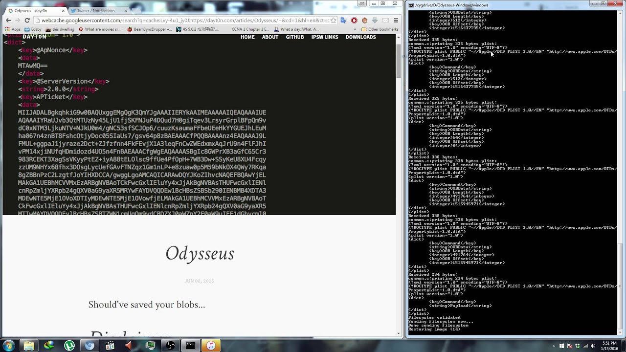 Odysseus Running on Windows - YouTube