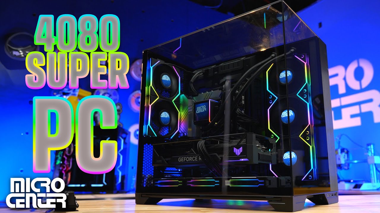 Let's Build a 4080 SUPER PC | Micro Center BYO Month - YouTube