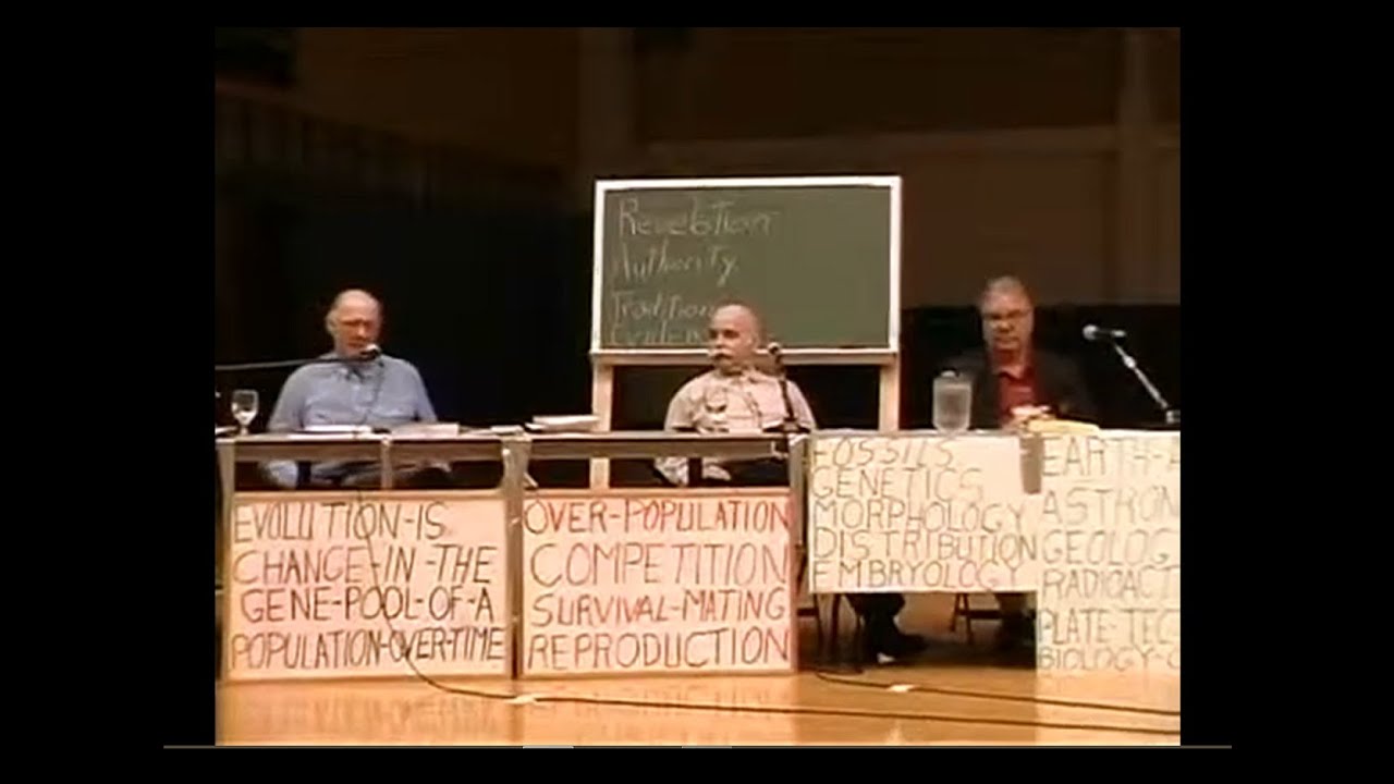 Creationist Kent Hovind Debates 3 Evolutionist Professors at Embry ...