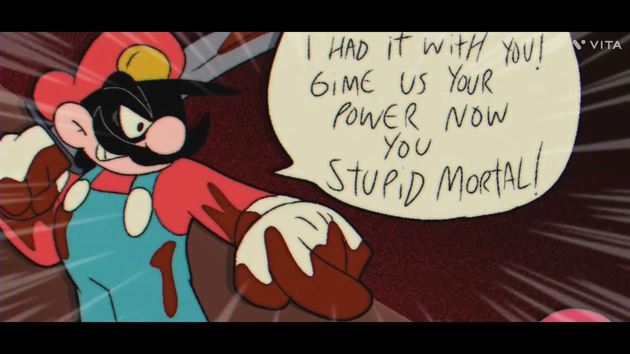 davil mario conhece o Super bad mario (comics) dublado - YouTube