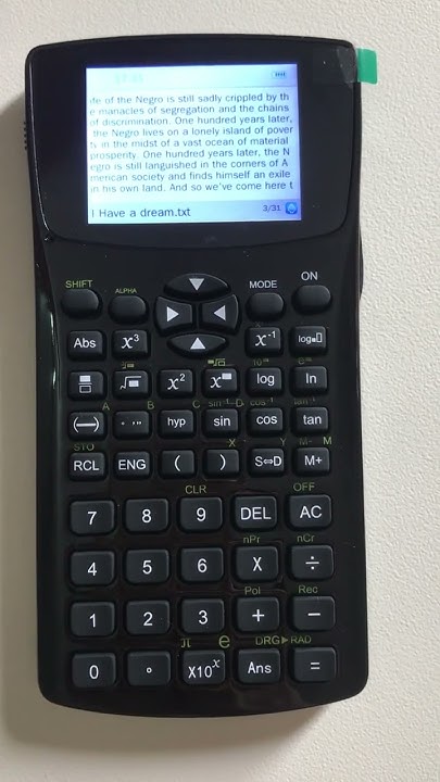 Scientific Calculator for exam cheating - YouTube