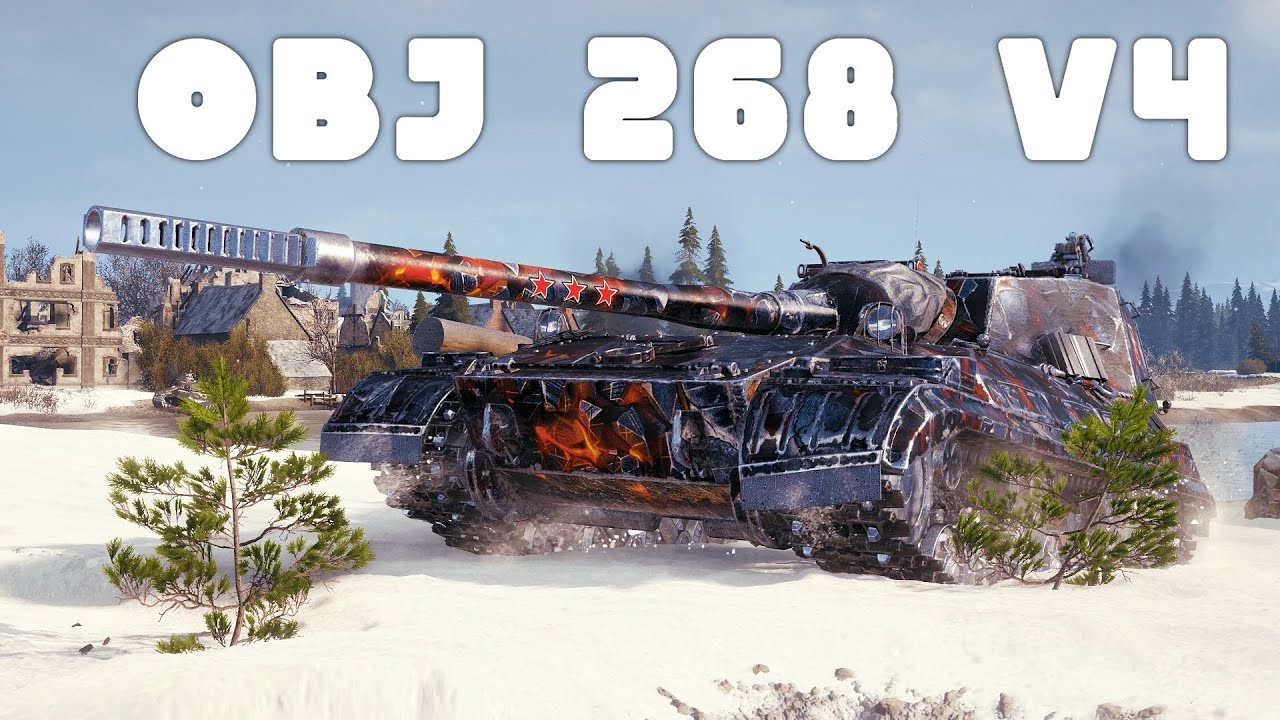 World of Tanks Object 268 Version 4 - 5 Kills 11,1K Damage - YouTube