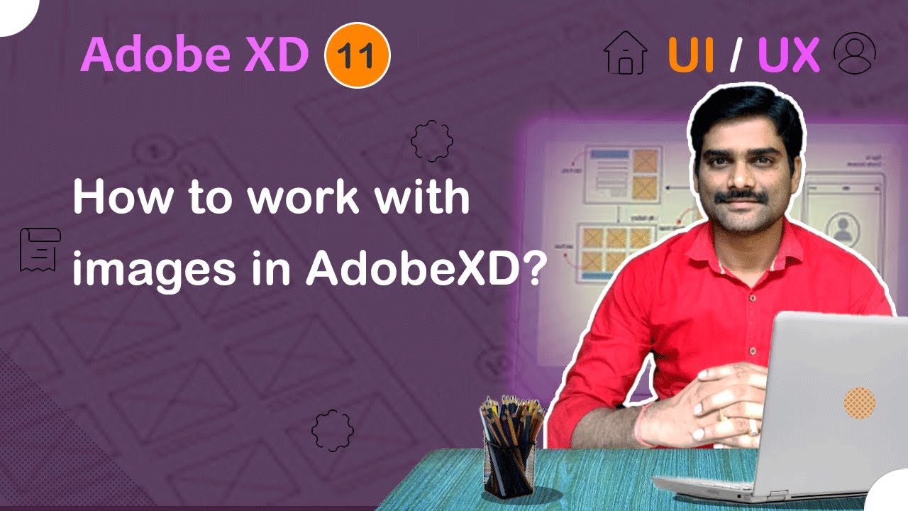 How to work with Images in Adobe XD - Adobe XD Tutorial 11 🚀 - YouTube