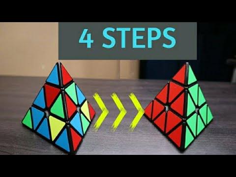 How to solve "pyramid cube" ? - YouTube