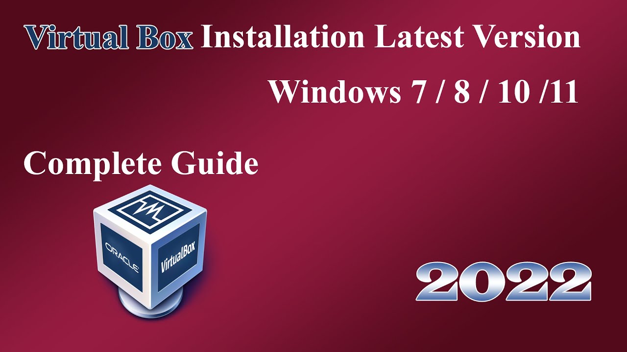 How To Download And Install VirtualBox On Windows 10 [2022 Update ...