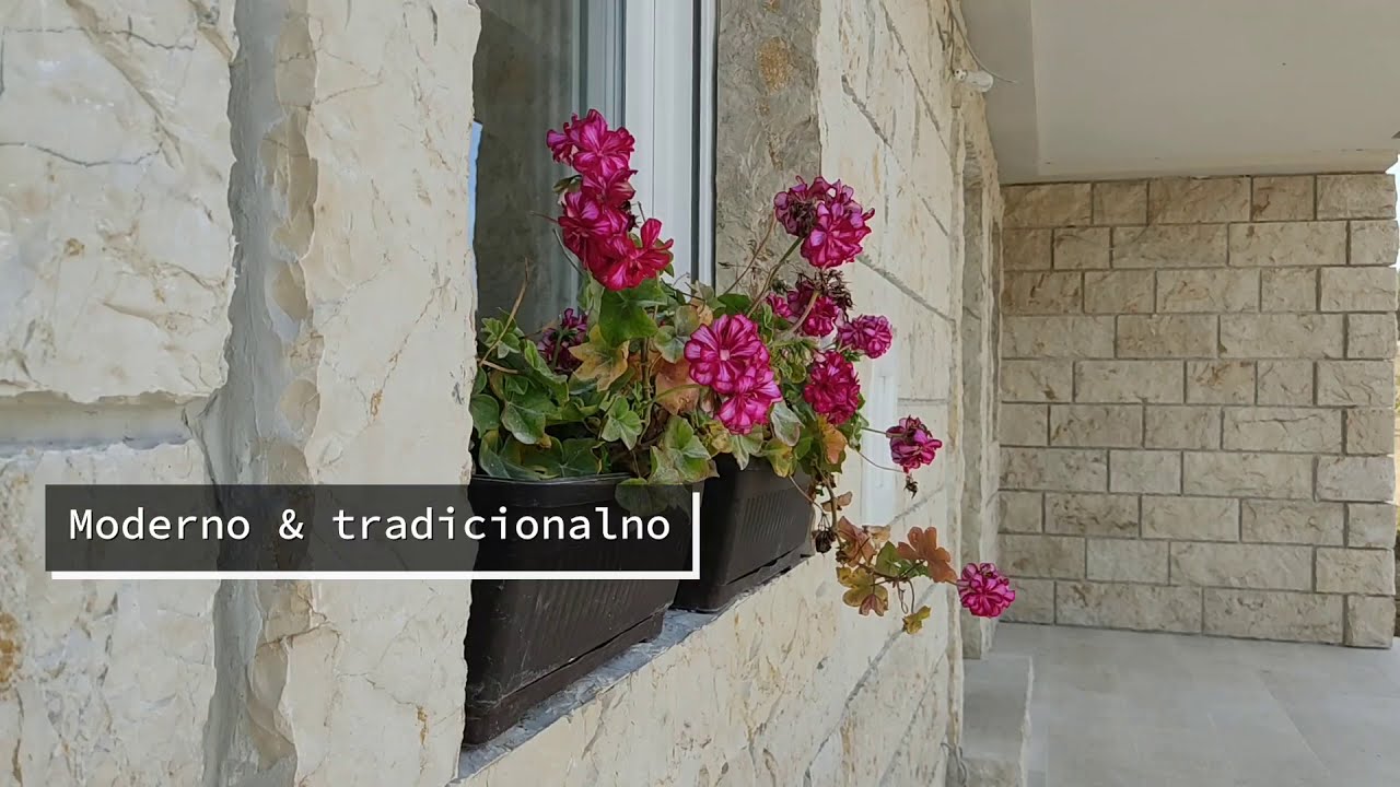 Kamena fasada | Tradicionalni mediteranski stil - YouTube
