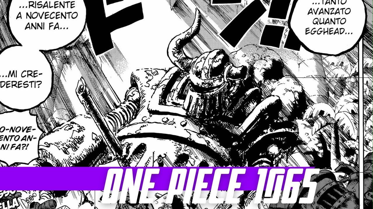 ONE PIECE 1065 : PRIMA VERA RIVELAZIONE SUL REGNO ANTICO! - YouTube