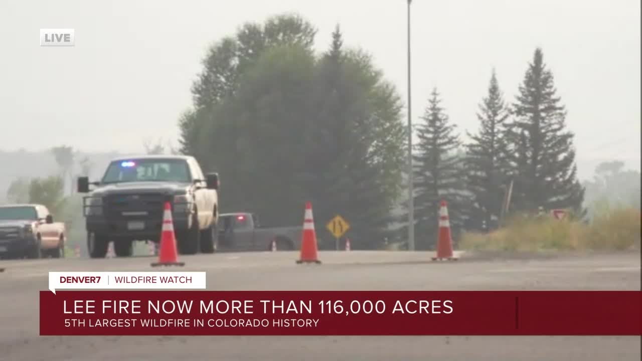 Fire officials give first tour of Lee Fire burn scar - YouTube