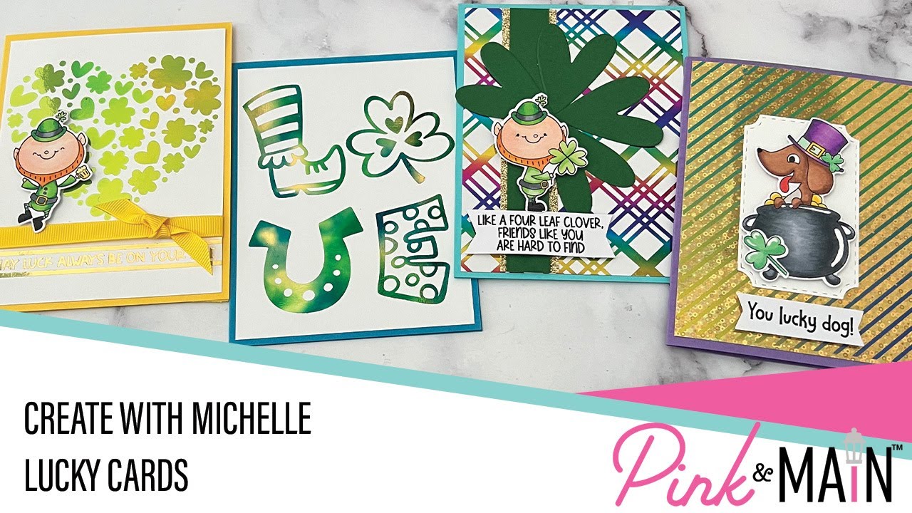 Create with Michelle | Lucky Cards - YouTube