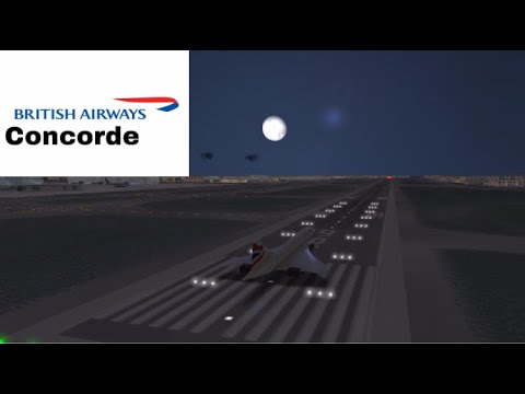 Concorde take off from Heathrow (RFS) window view and runway view - YouTube