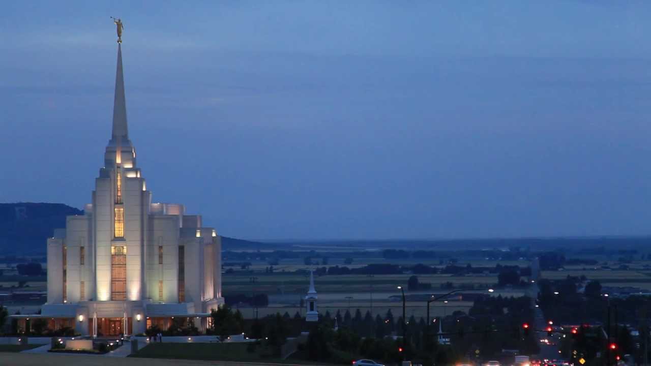 Rexburg Temple Sunset - Rexburg, Idaho - July 23rd, 2013 - YouTube