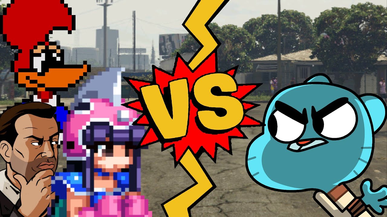 M.U.G.E.N Battles | Woody Woodpecker/Kid Chi-Chi/Toni Cipriani vs ...